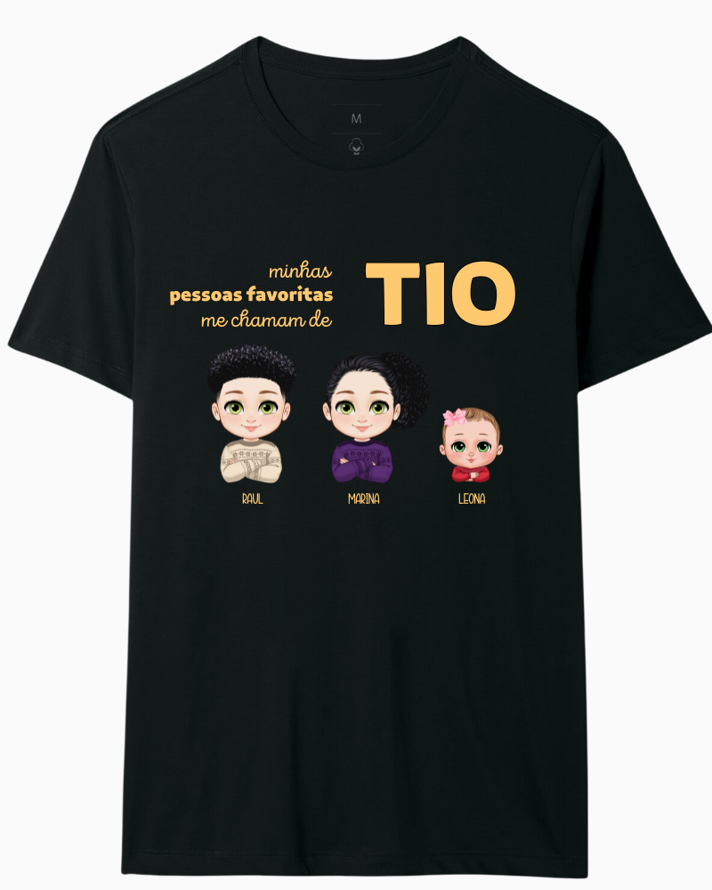 Minhas pessoas favoritas Tio / tia presente diferente personalizado tios